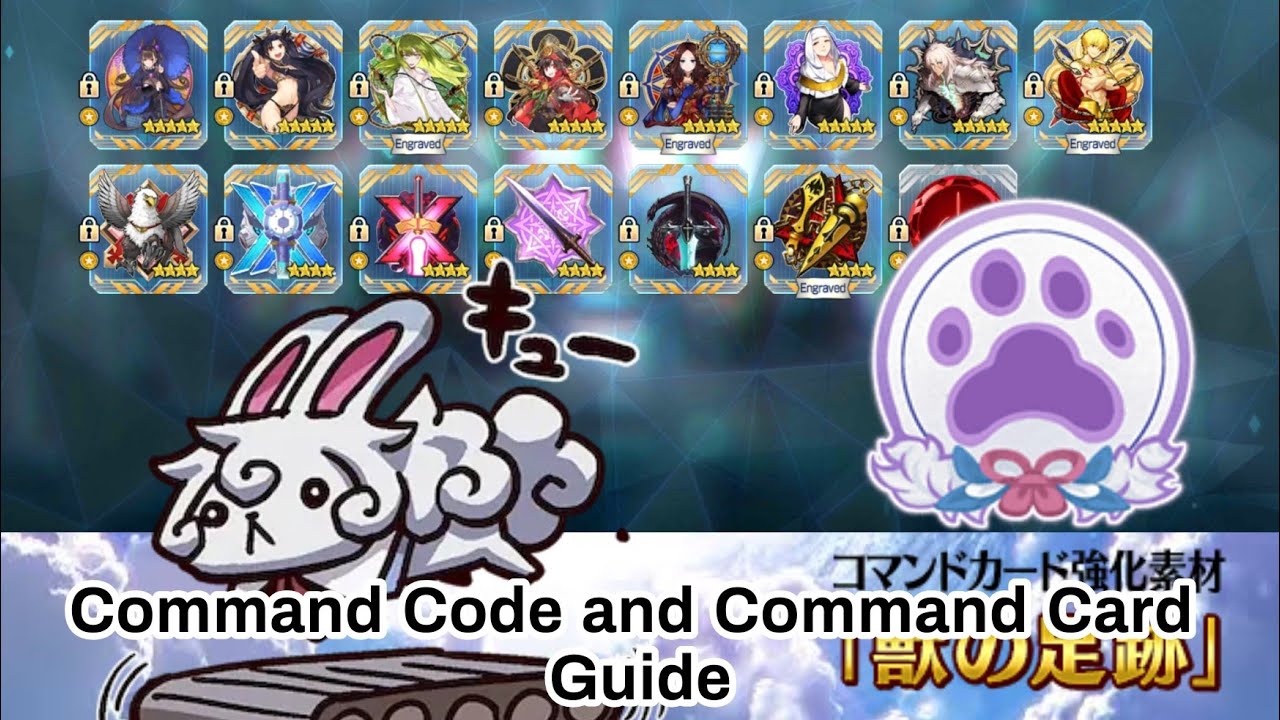 FGO Guide Command Codes And Command Cards YouTube FGO Guide Command Codes And Command Cards YouTube