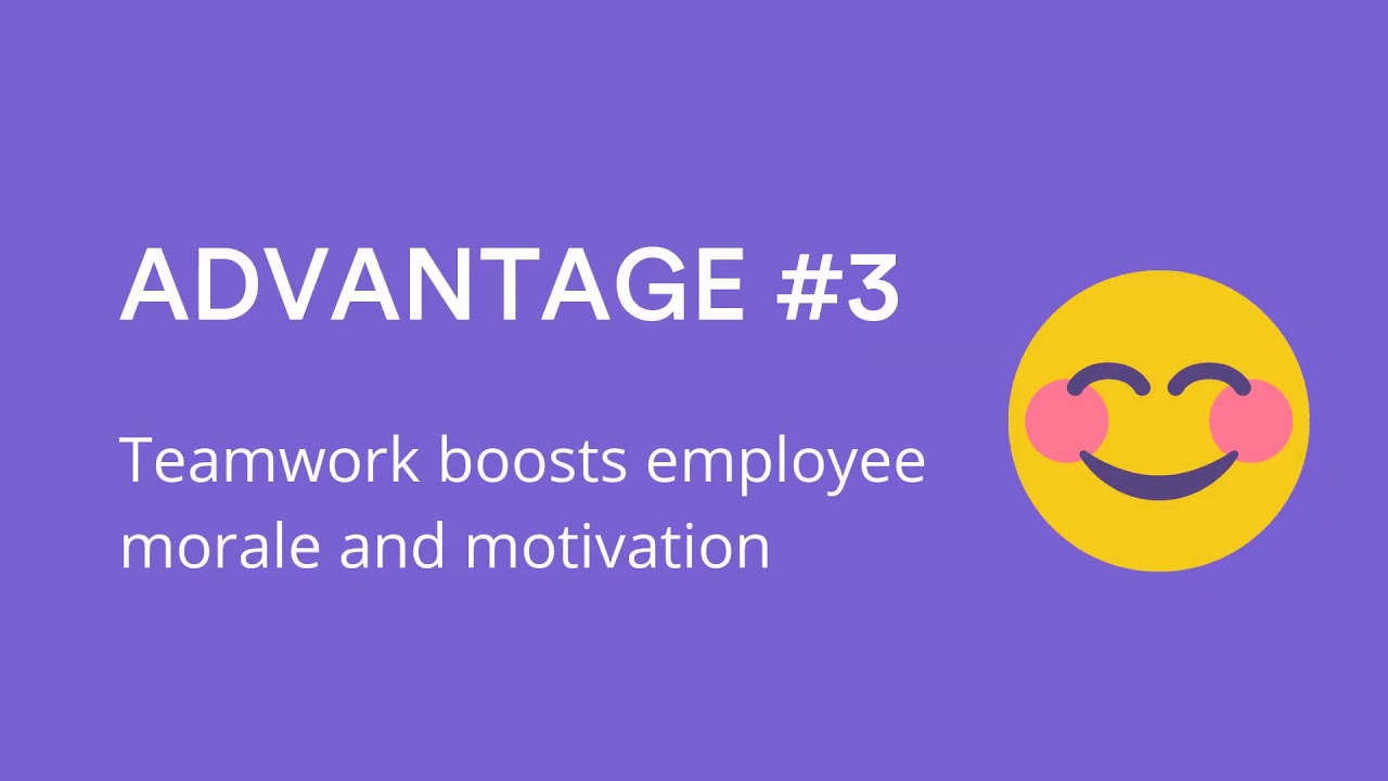 Advantages of teamwork - YouTube
