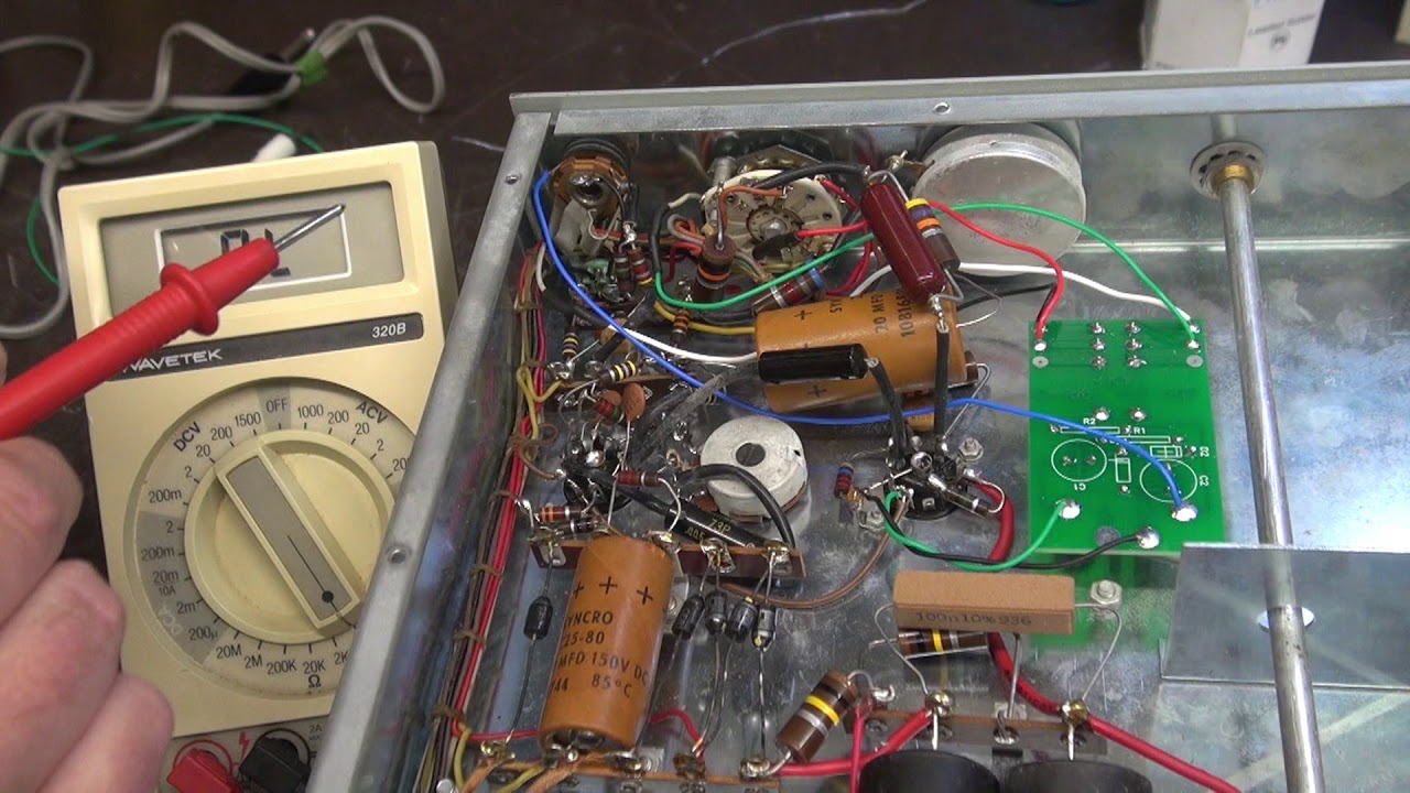 How to Install PTT Push to Talk Heathkit DX-60 Transmitter with ...