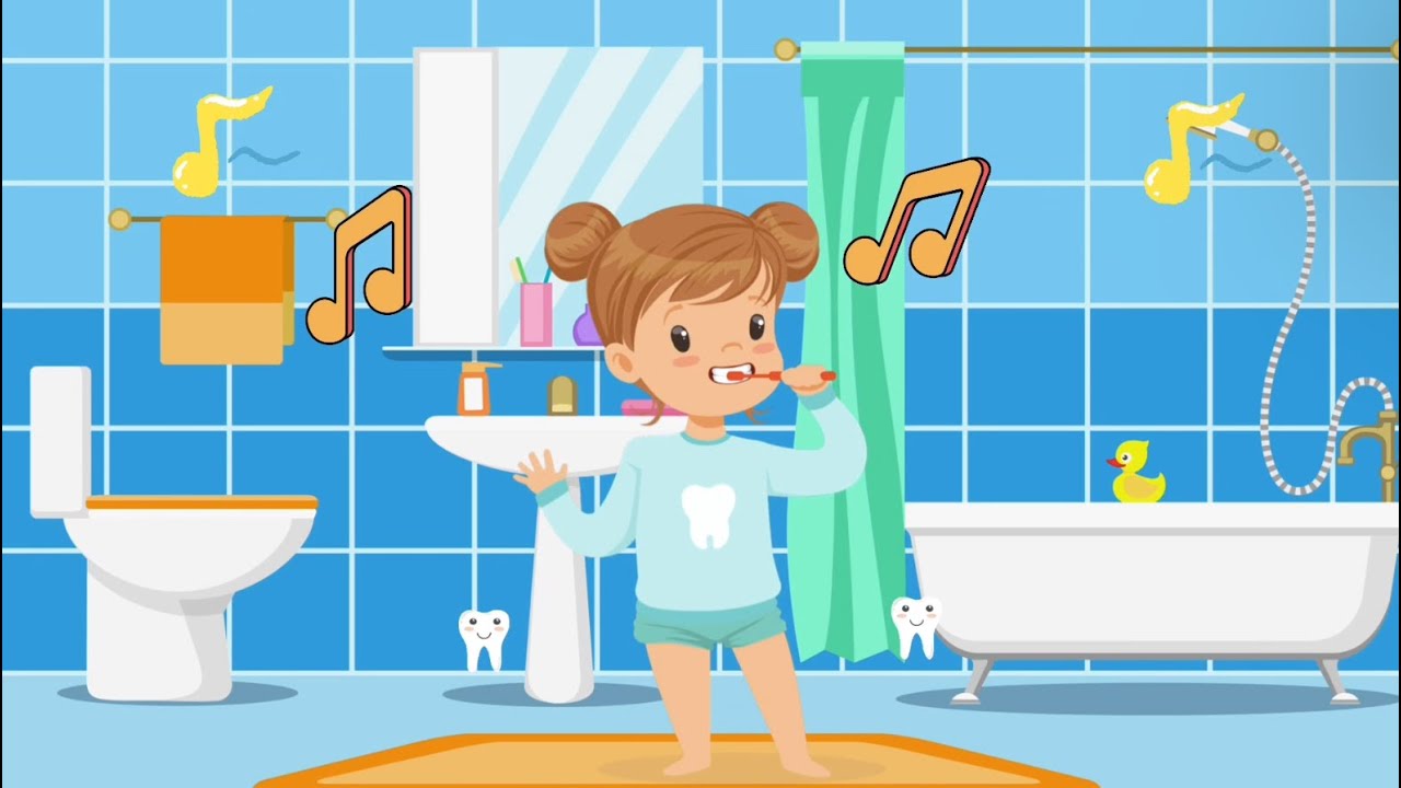 Brush Your Teeth | Kids Song | Brush Along With ⁠@Alphabetbus-st3wd ...