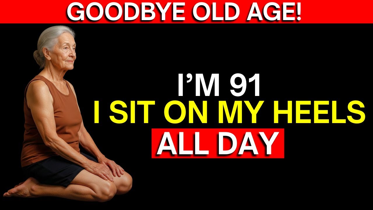 Over 60? ONLY 3 Exercises Help You SIT On Your HEELS Without Pain ...