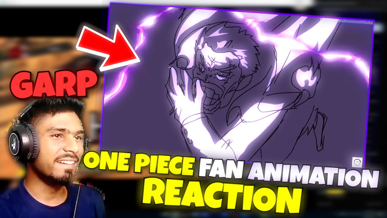 Garp ki haki fan animation 🔥🔥 reaction - YouTube