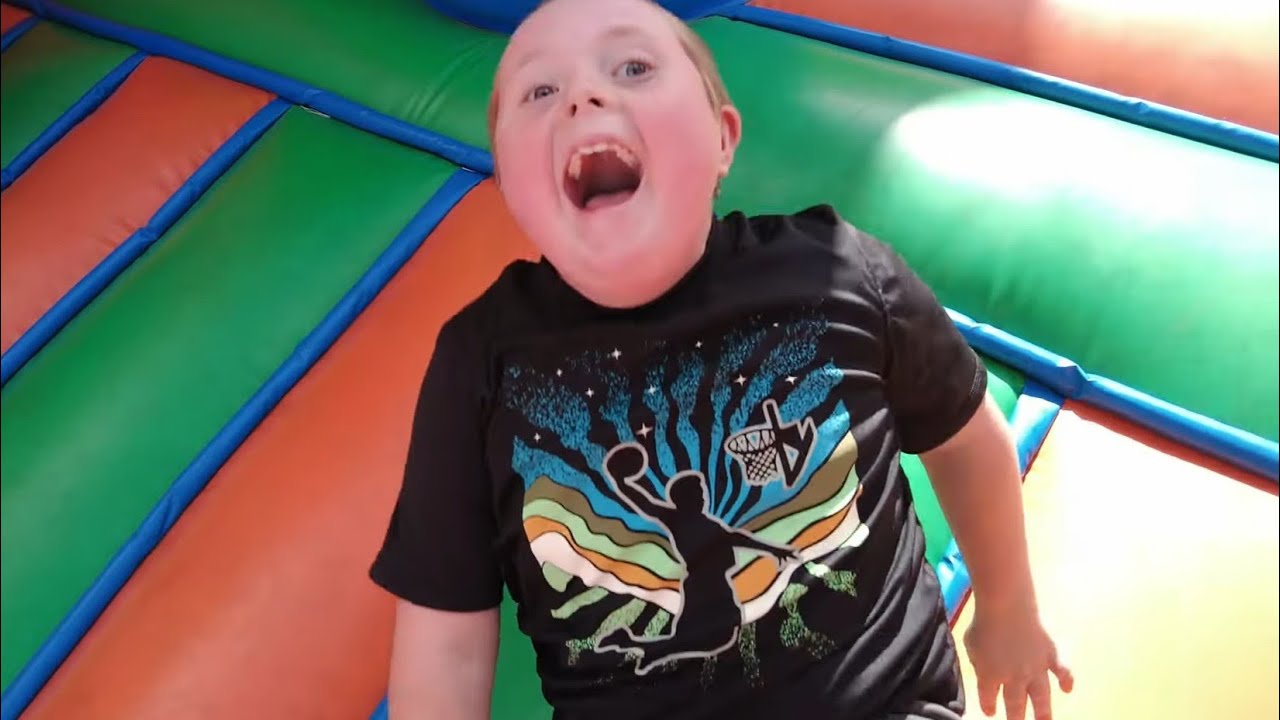 Harry Gets Wicked Crazy In A Bounce House - A Down Syndrome Story - YouTube