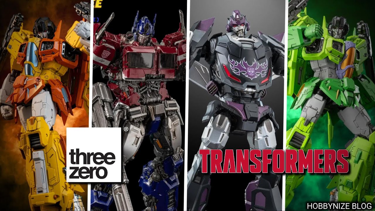 Transformers x threezero [Optimus Prime, Sunstorm, Shattered Glass ...