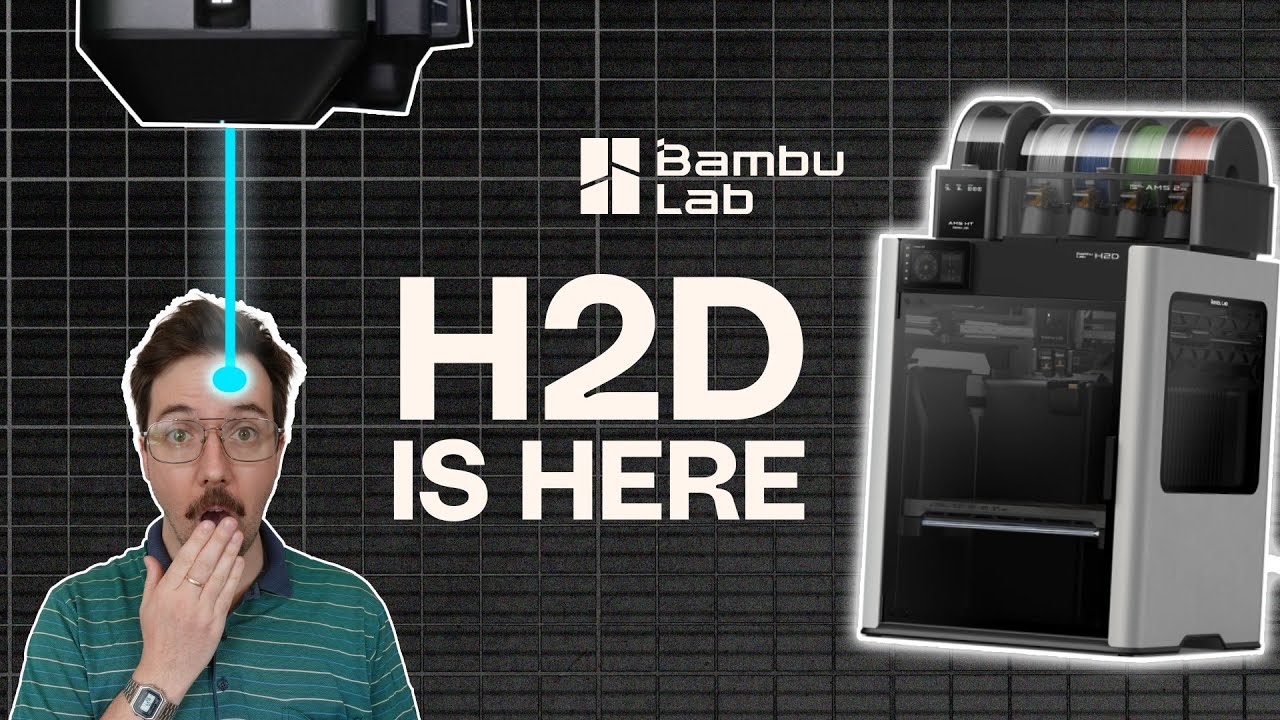 Bambu Lab H2D announcment reaction | LASERS! - YouTube