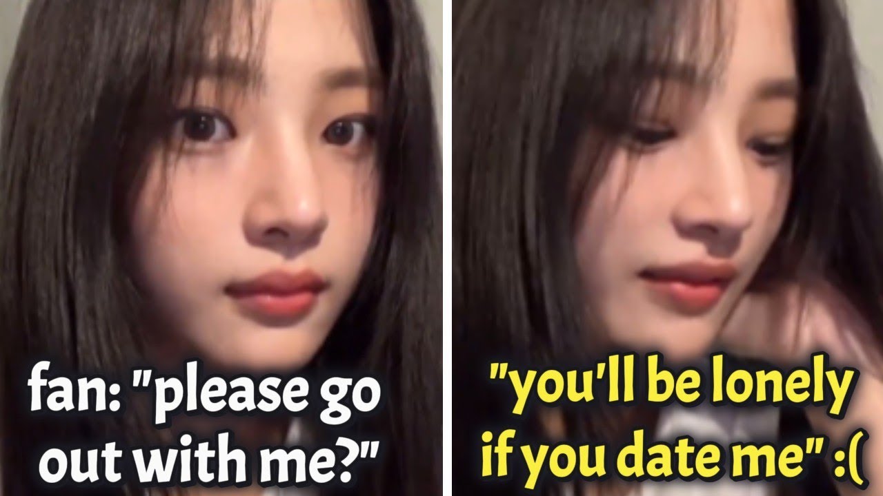Minji's goes VIRAL for her Reaction when Fan's says "Please go out with ...