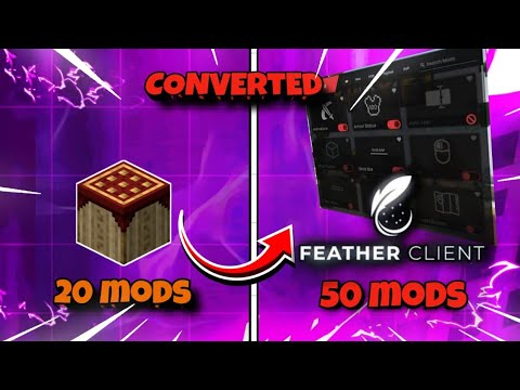 HOW TO CONVERT POJAV LAUNCHER INTO FEATHER CLINIET ( DON'T MISS ...