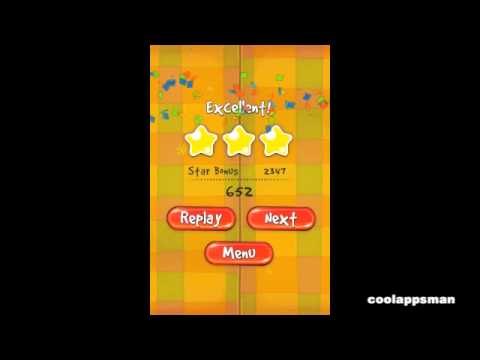 Cut The Rope Holiday Gift Level 1-8 - YouTube