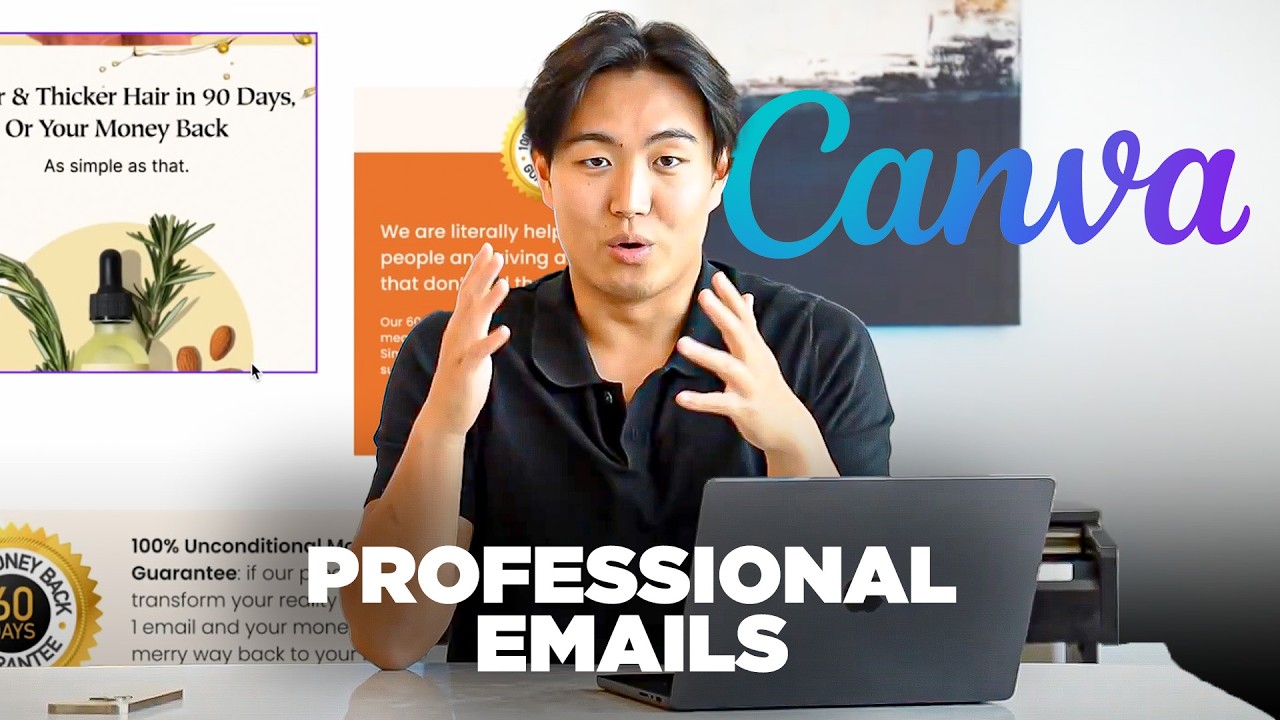 Design Professional Emails Using Canva | Free Email Marketing Course ...