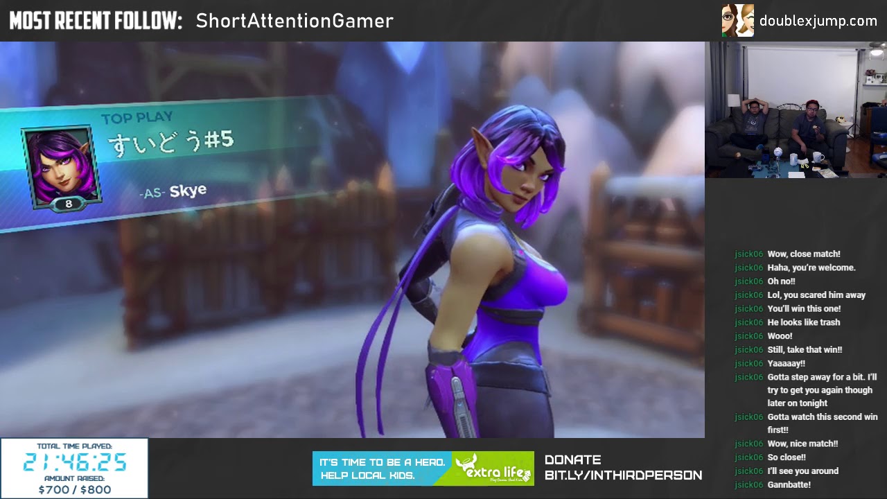 Extra Life 25-Hour Gaming Marathon - Part 33 - Paladins - YouTube