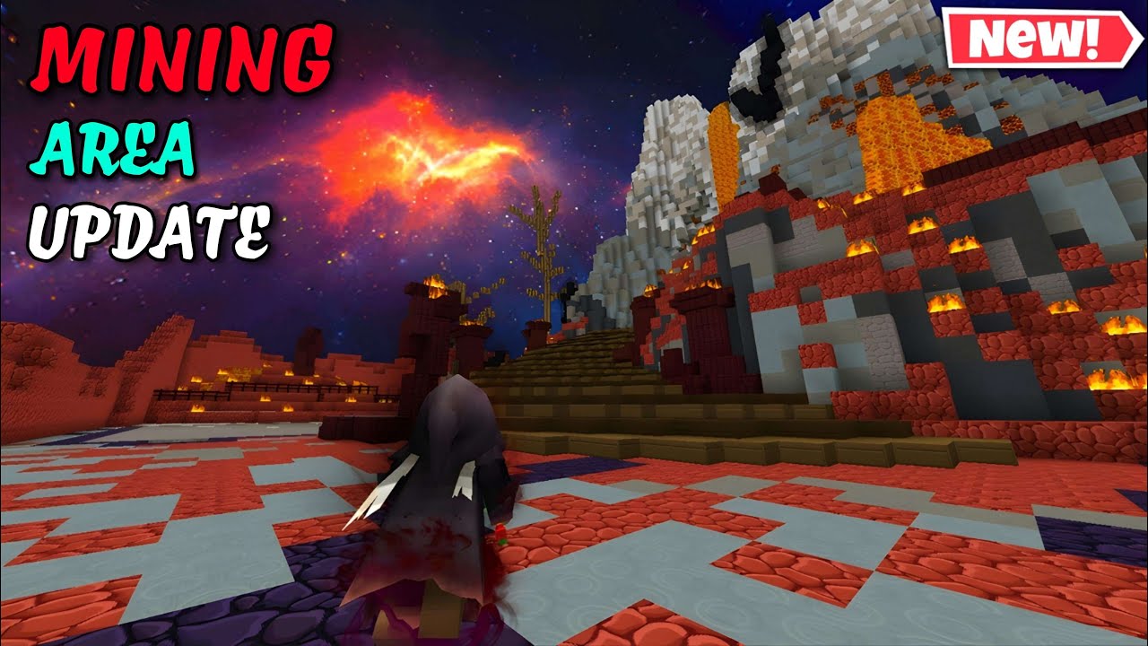 Skyblock Mining area remake preview - YouTube