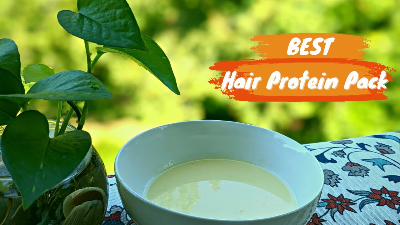 HAIR PROTEIN PACK | Homemade | Repair Dead & Damaged hair | Get Thick ...