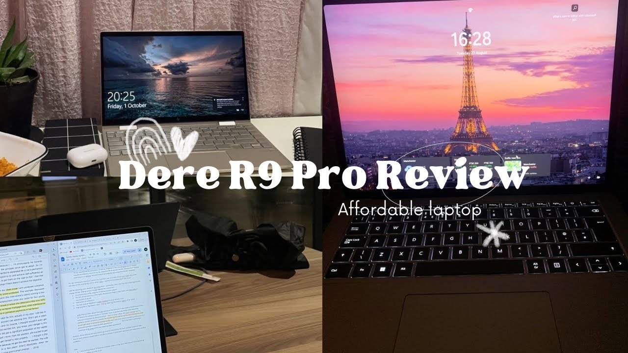 DERE R9 PRO REVIEW (AFFORDABLE LAPTOP FOR STUDENTS AND VLOGGER) GOOD ...