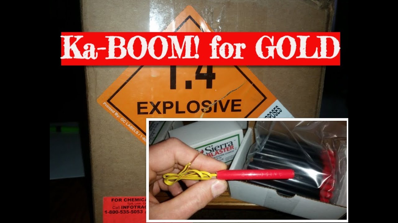 BLASTING Rocks for Colorado Gold! Sierra Blaster vs Micro Blaster - YouTube