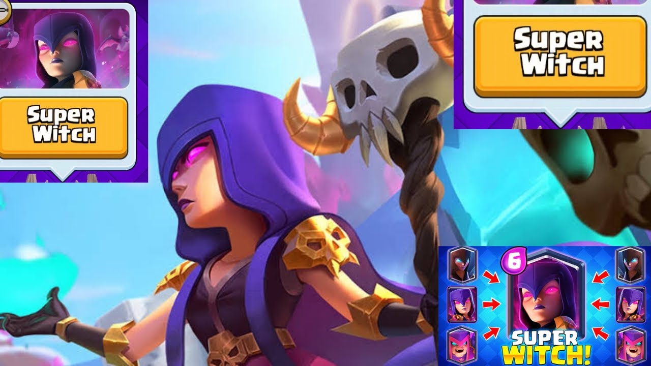 Super Witch Showdown! Epic Clash Royale Gameplay - YouTube