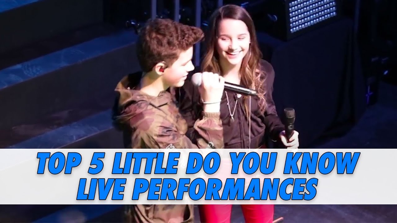 Little Do You Know - Top 5 Live Performances - YouTube