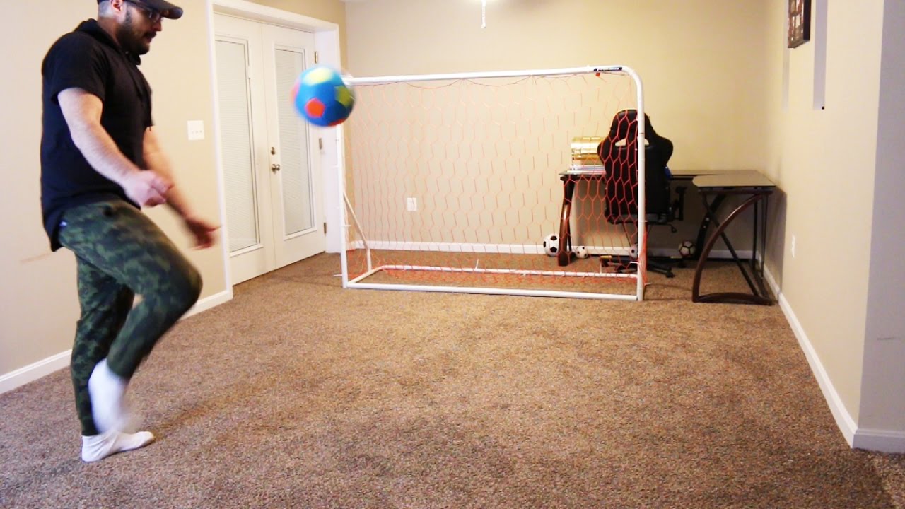 INDOOR HOUSE FOOTBALL!! - YouTube
