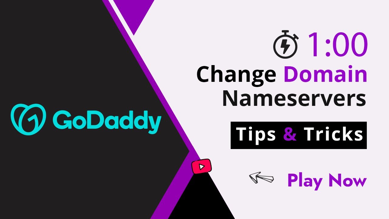 How to Change Your Domain Nameservers on GoDaddy.com - YouTube