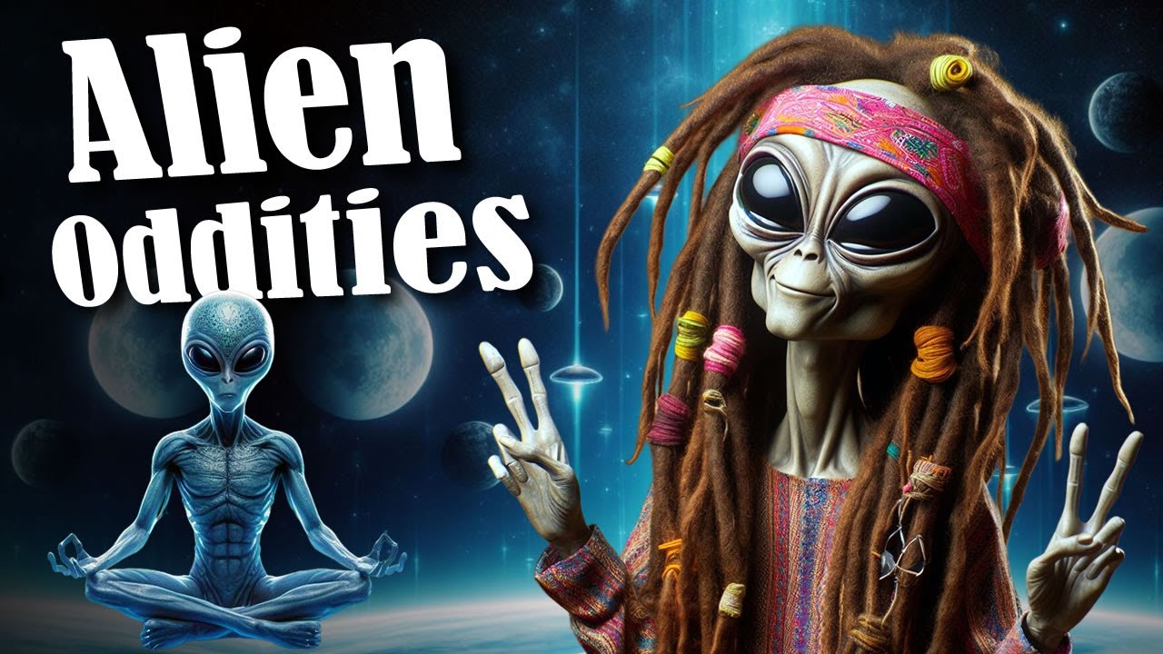 Psychedelic Aliens A.I. Fantasy Art Visuals #surreal #trippy - YouTube