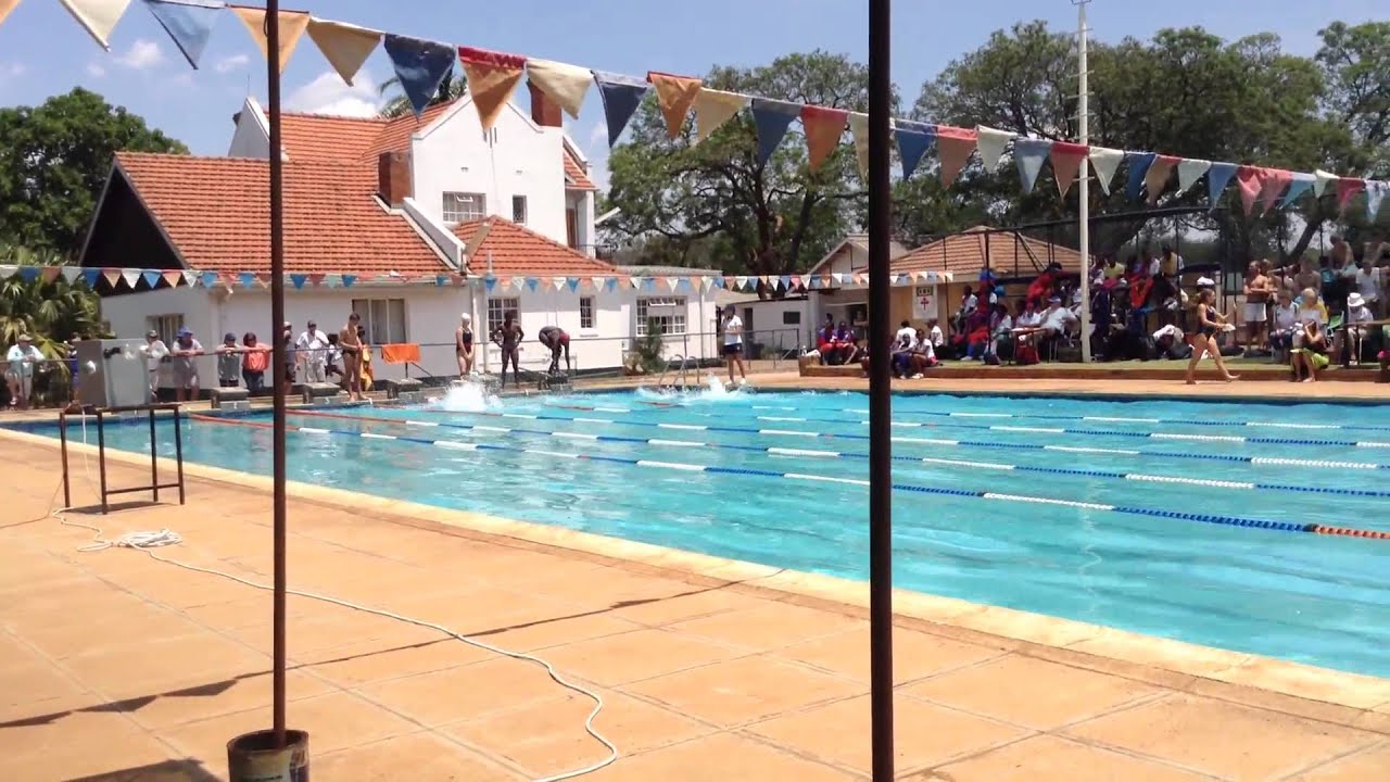 Girls College Bulawayo invitational gala: U/16 6 x 25 m freestyle relay ...
