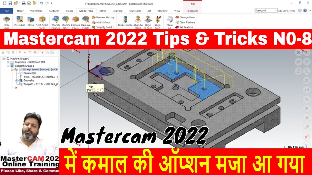 Mastercam tips and tricks No-8| Mastercam 2022 tips and tricks | Mastercam 2022 tips |Mastercam ...