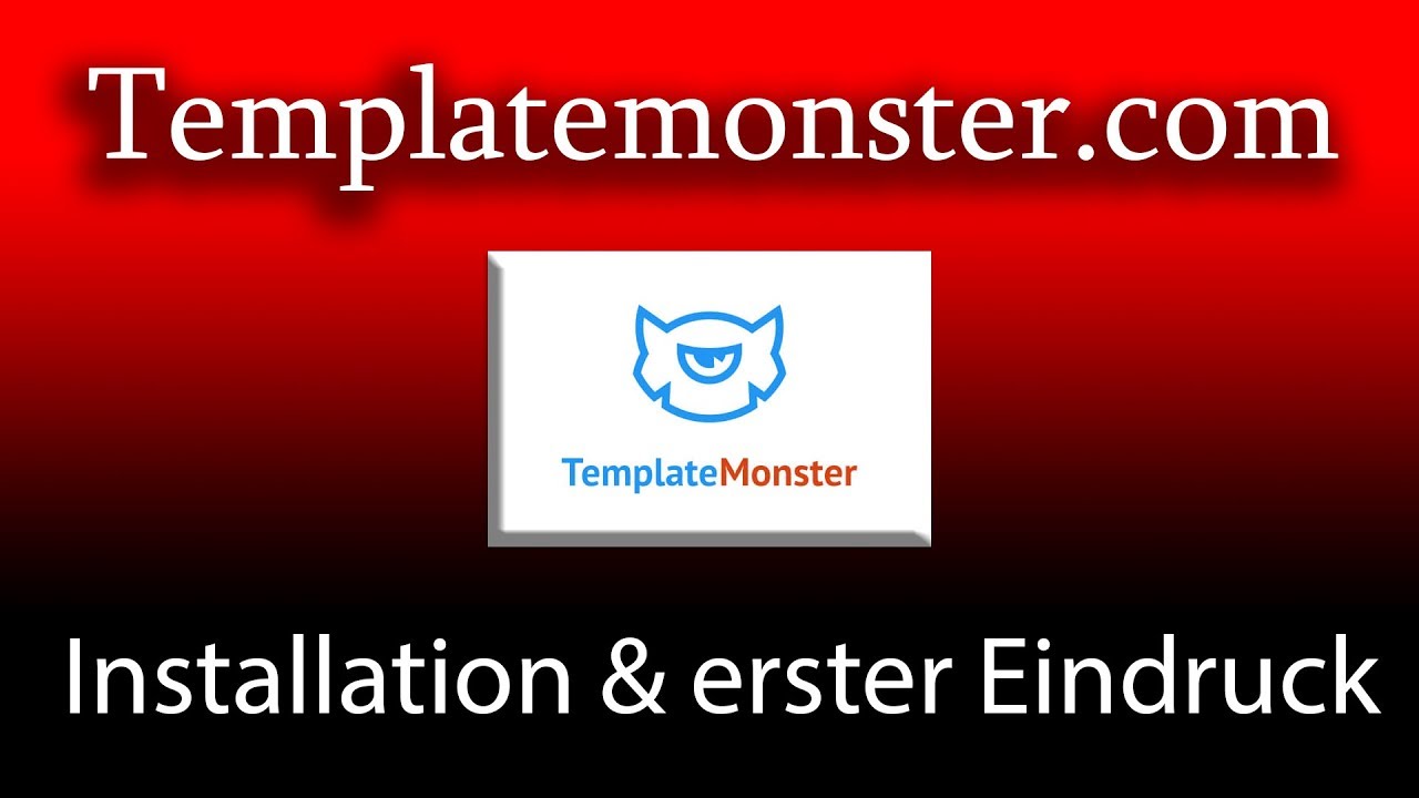 Templatemonster.com Template Amilia installieren und erster Eindruck ...