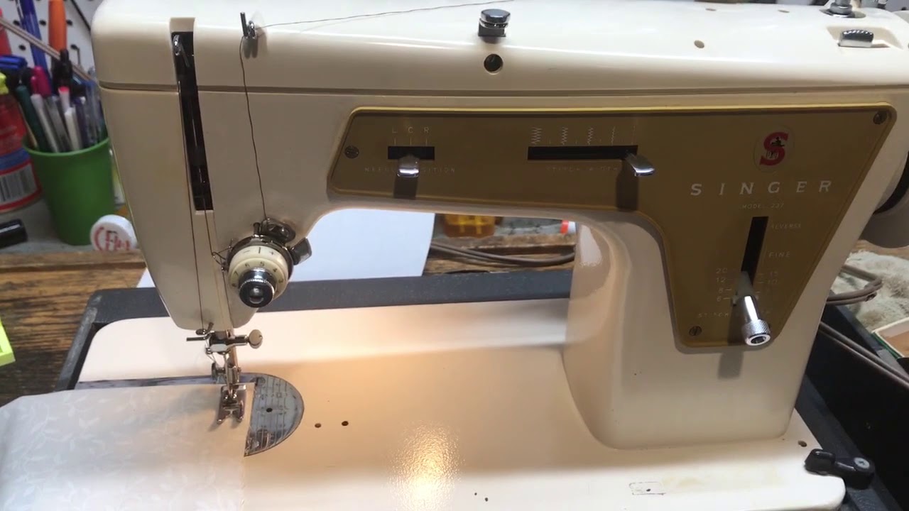Singer 237 demo - YouTube