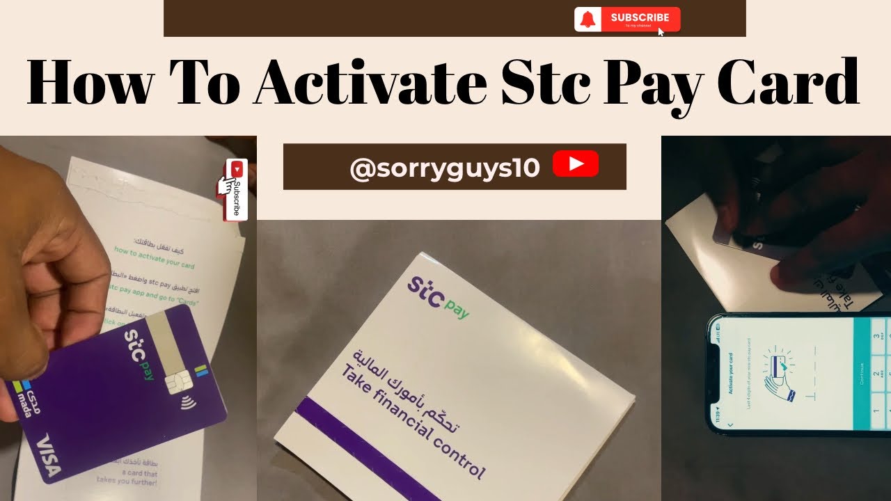 How To Activate ( Stc Pay Card ) On Your Mobile 📱 - YouTube