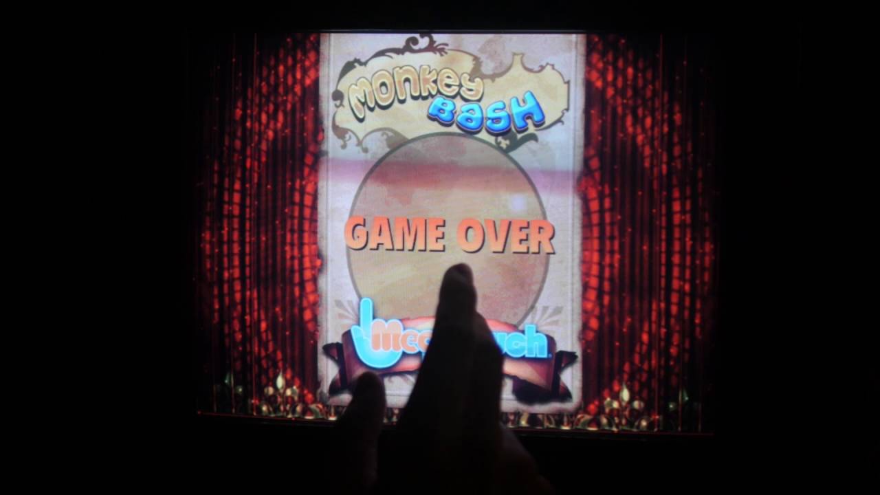 Megatouch Monkey Bash Arcade Gameplay - YouTube