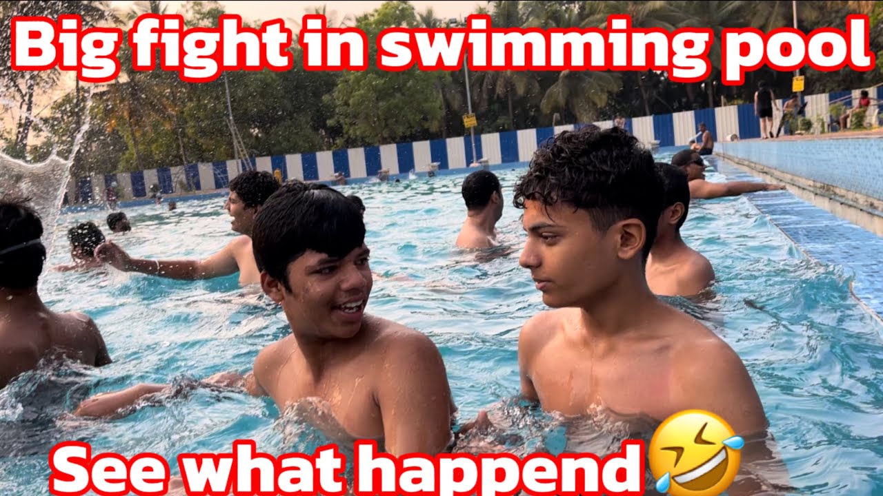 🤣Comedy fight did with my friend in swimming pool😂|#viral #trending # ...
