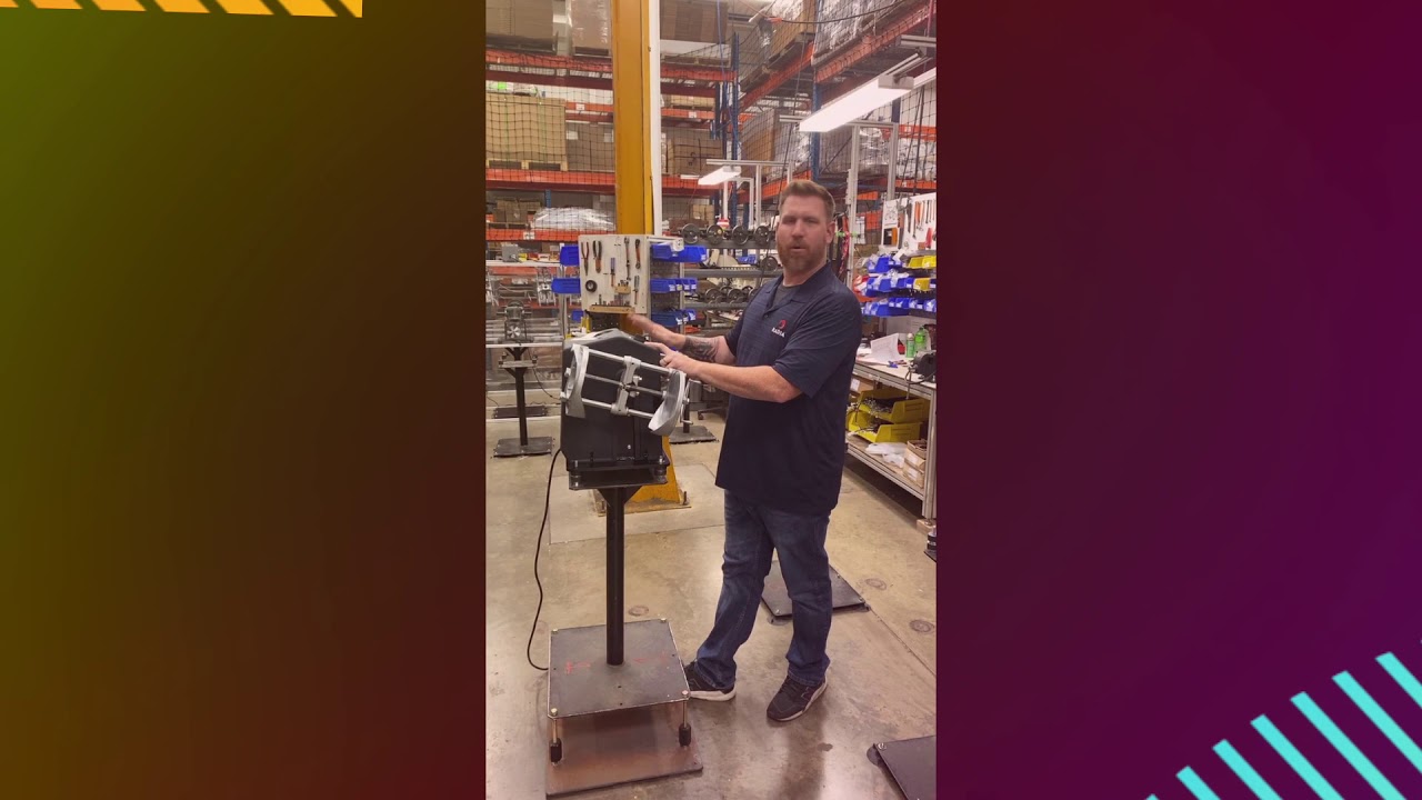 Red Devil Classic shaker Belt Replacement - YouTube