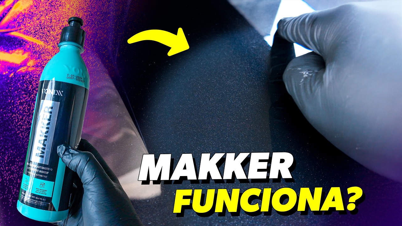 TESTEI O MAKKER DA VONIXX é bom e funciona? Maquiador Automotivo ...