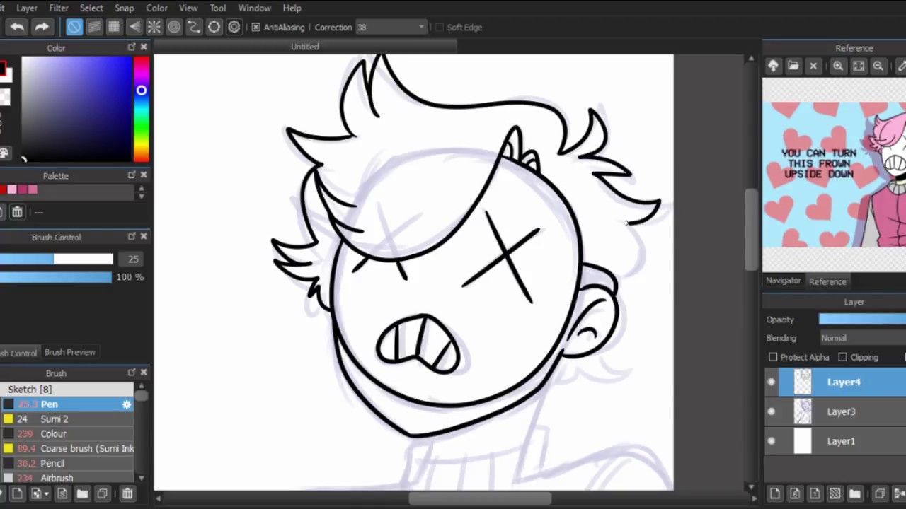 Light-Hearted - A Proxy OC Speedpaint - YouTube