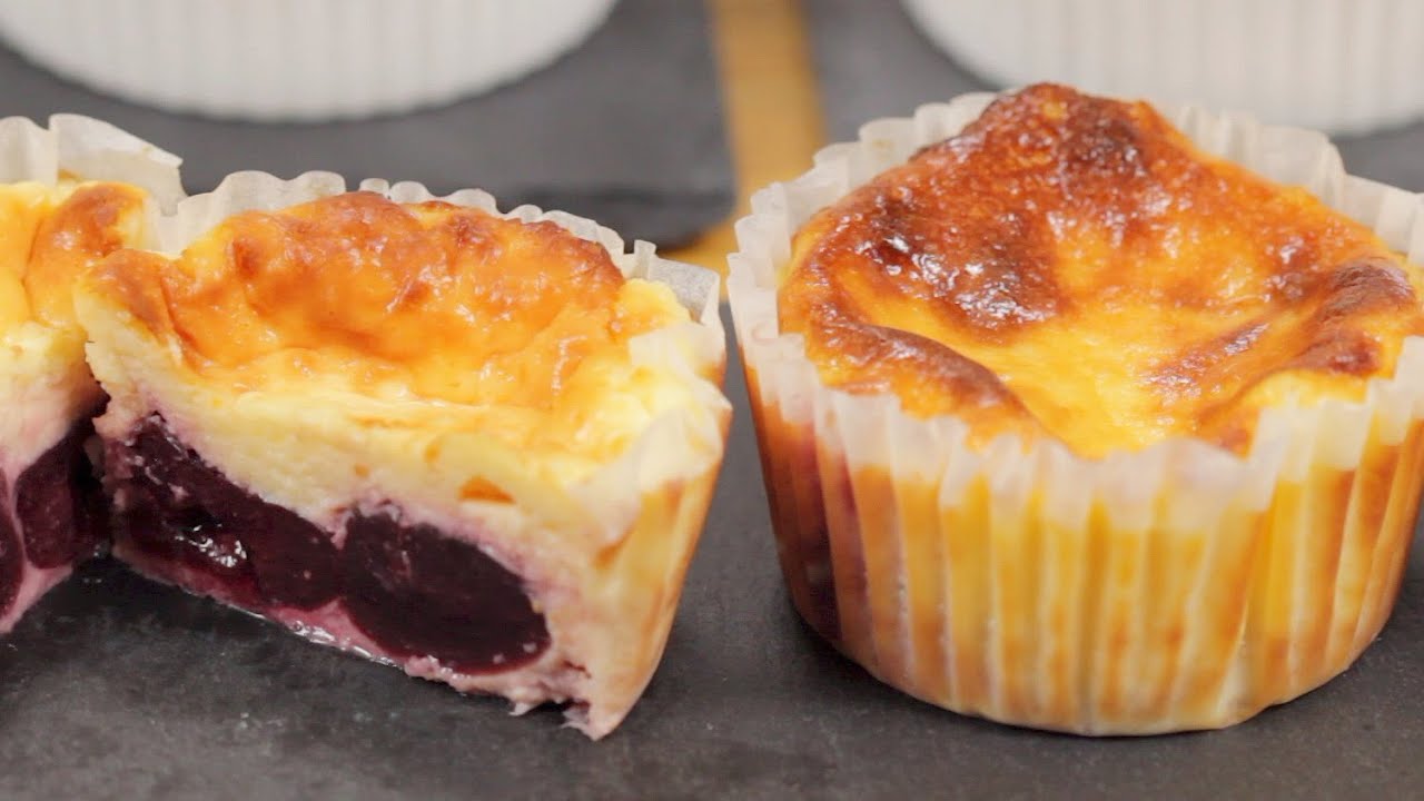 Dark Cherry Cheesecake Recipe in Spain’s Basque-style (Not-Burnt ...