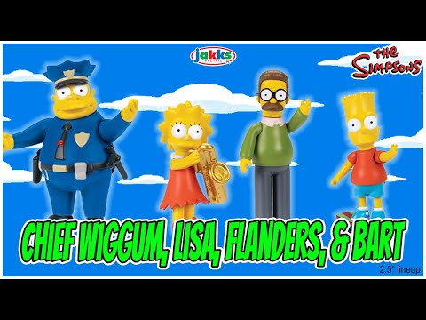 Jakks Simpsons mini figures opening and review! - YouTube