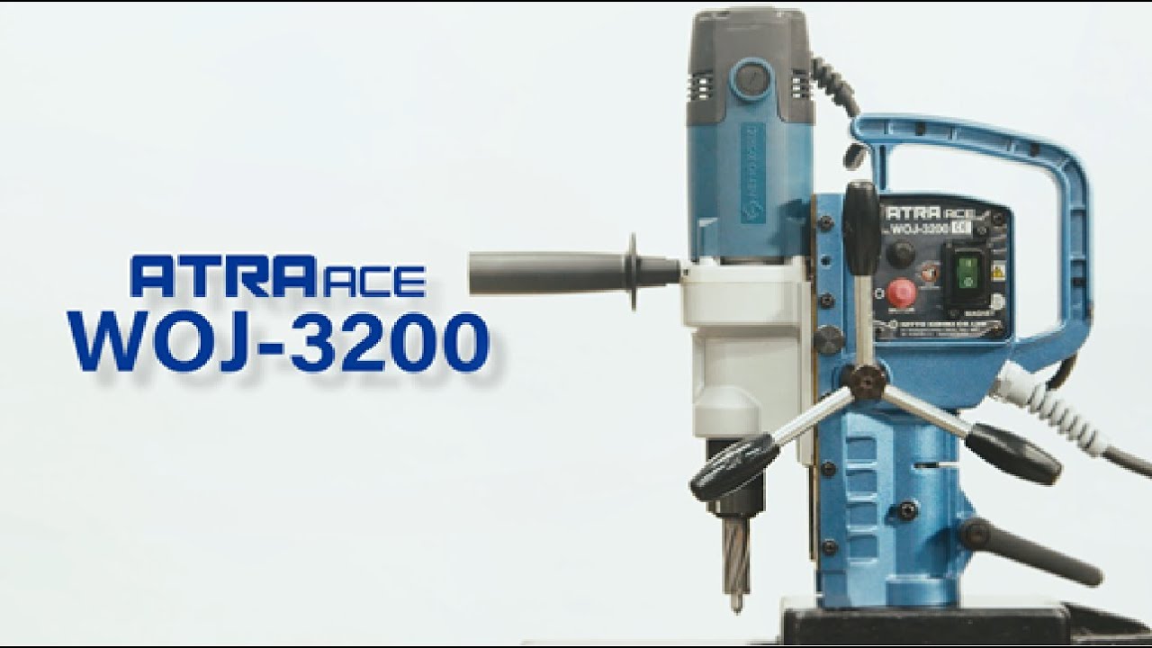 [NITTO KOHKI] ATRA ACE WOJ-3200 : Portable Magnetic Base Drilling ...