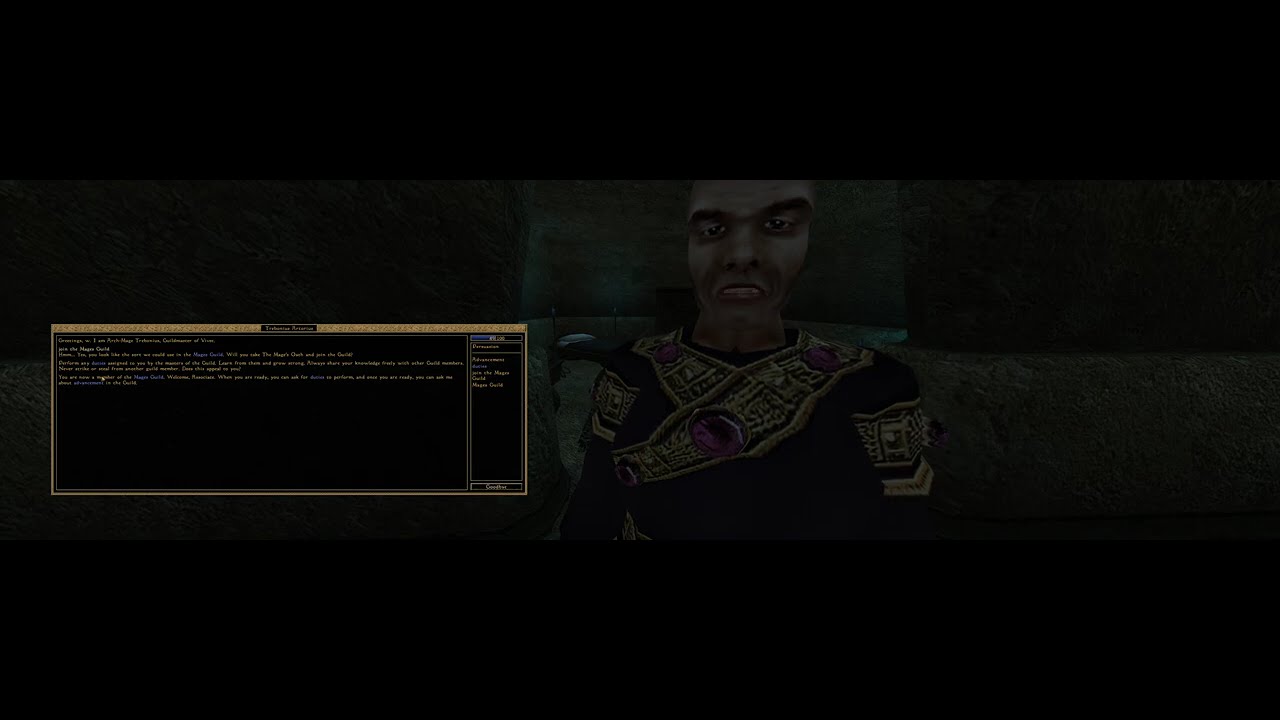 OpenMW Morrowind Dynamic Dialogue - YouTube