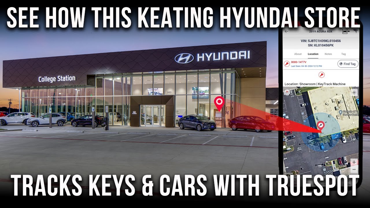 College Station Hyundai Track Keys and Cars with TrueSpot - YouTube