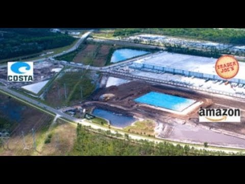 Amazon building fulfillment center in Daytona Beach - YouTube
