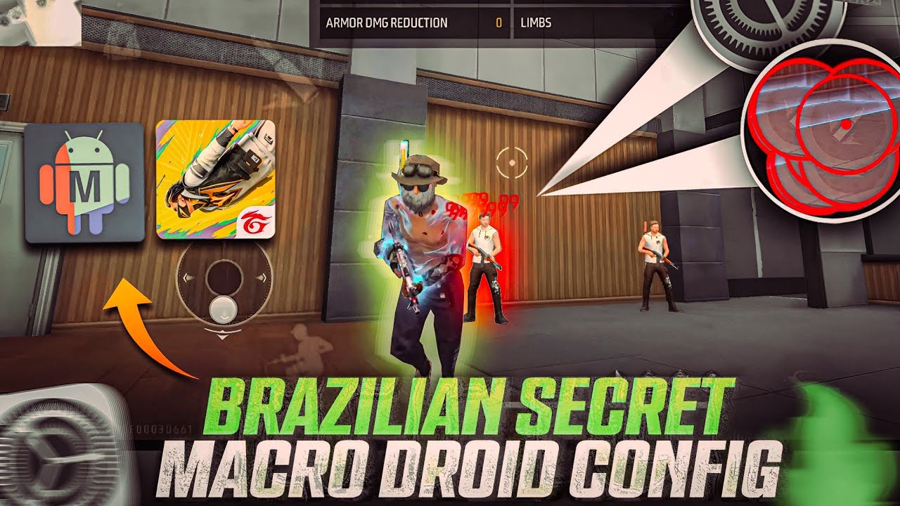 New Brazilian Macro PANEL FF 🇧🇷[ Only RED] For Android⭕ 📱 [Only All ...