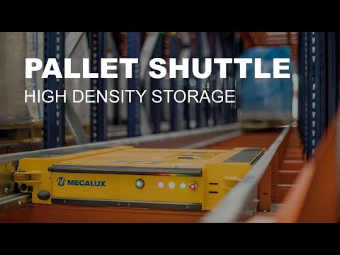 Pallet Shuttle - High density storage - YouTube