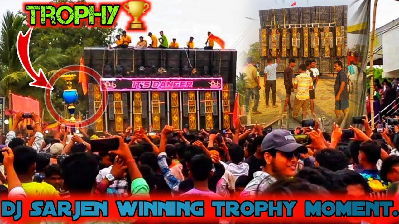 Dj sarjen winning trophy ll time⌚ ll sarjen bhai ka dance ll 🥰🥰ll motto ...