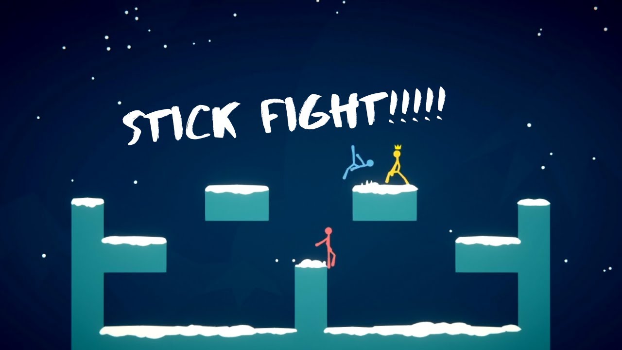 Stick Fight: The Game red yellow blue haaa - YouTube