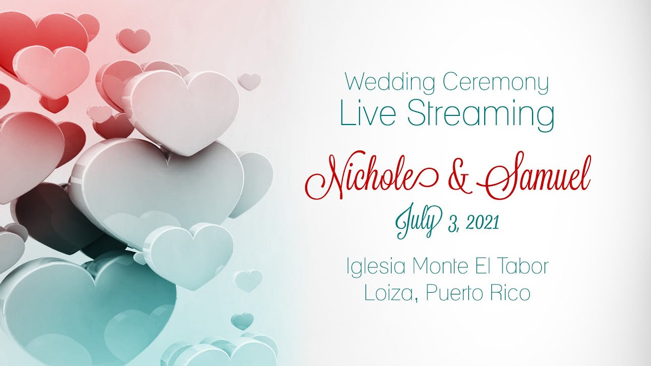 Nichole + Samuel | Ceremony LiveStream - YouTube