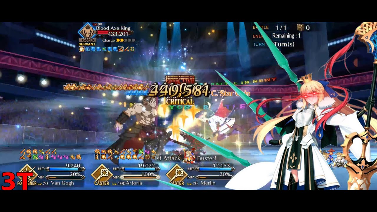[ FGO NA ] BINY 2024 - Castoria True Power !!! Castoria 3T Eric EQ ...