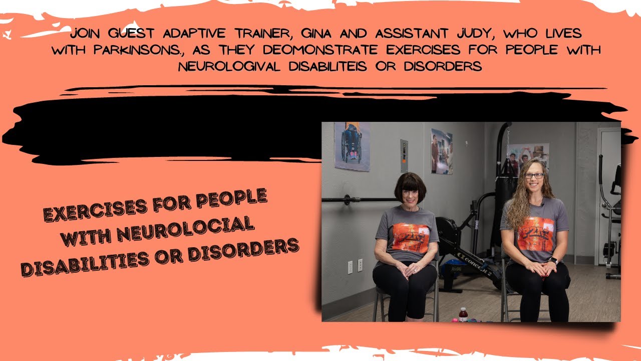 Exercises for people with Neurological Disabilities - YouTube