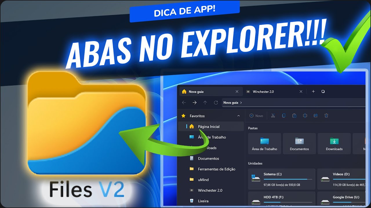 O EXPLORADOR DE ARQUIVOS PERFEITO!! Conheça o Files 2.0!! (Tags ...