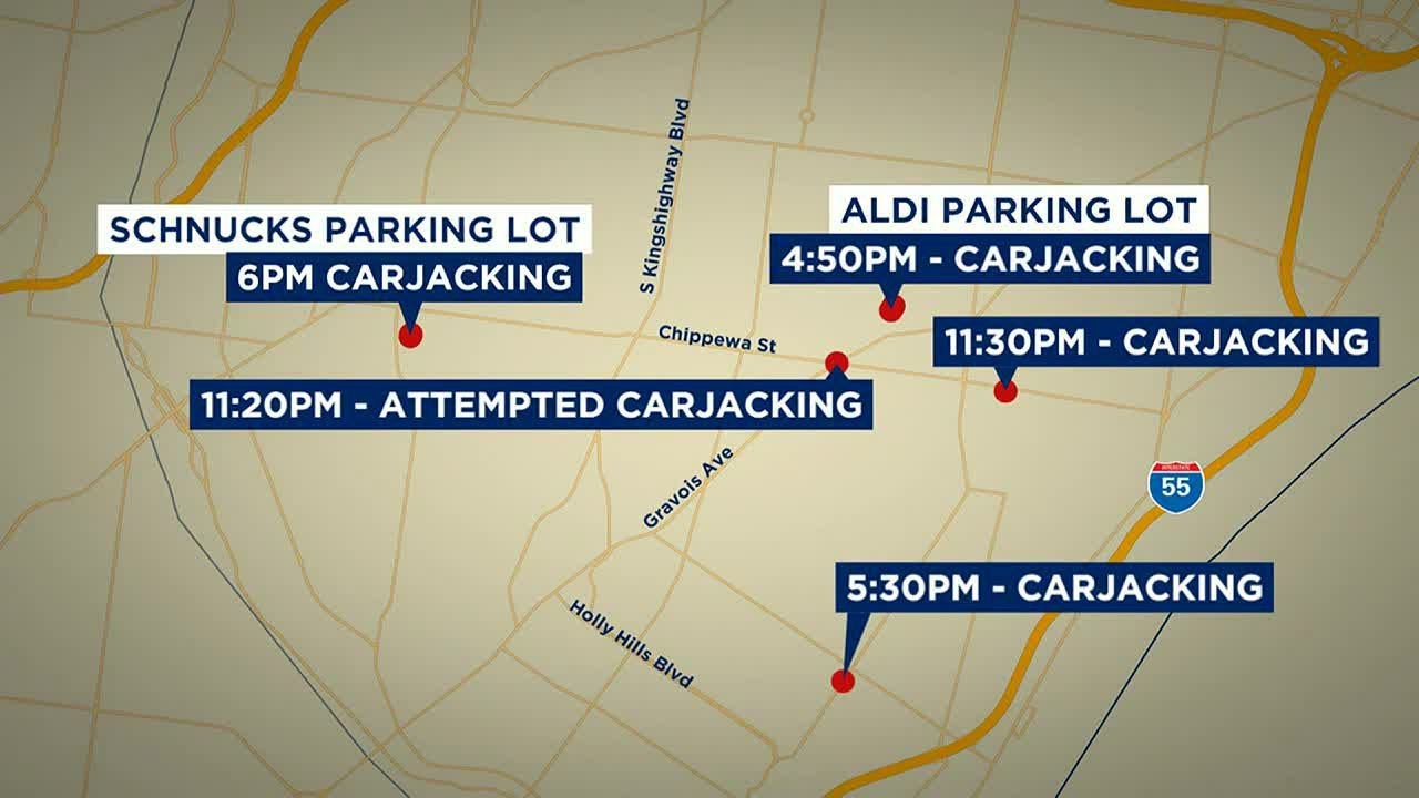 Police: carjackings are connected - YouTube