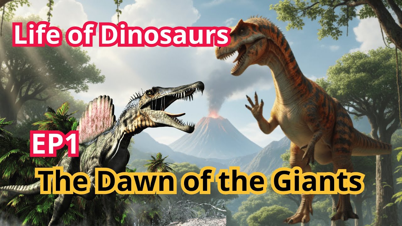 Life of Dinosaurs – Episode 1: The Dawn of the Giants #dinosaur - YouTube