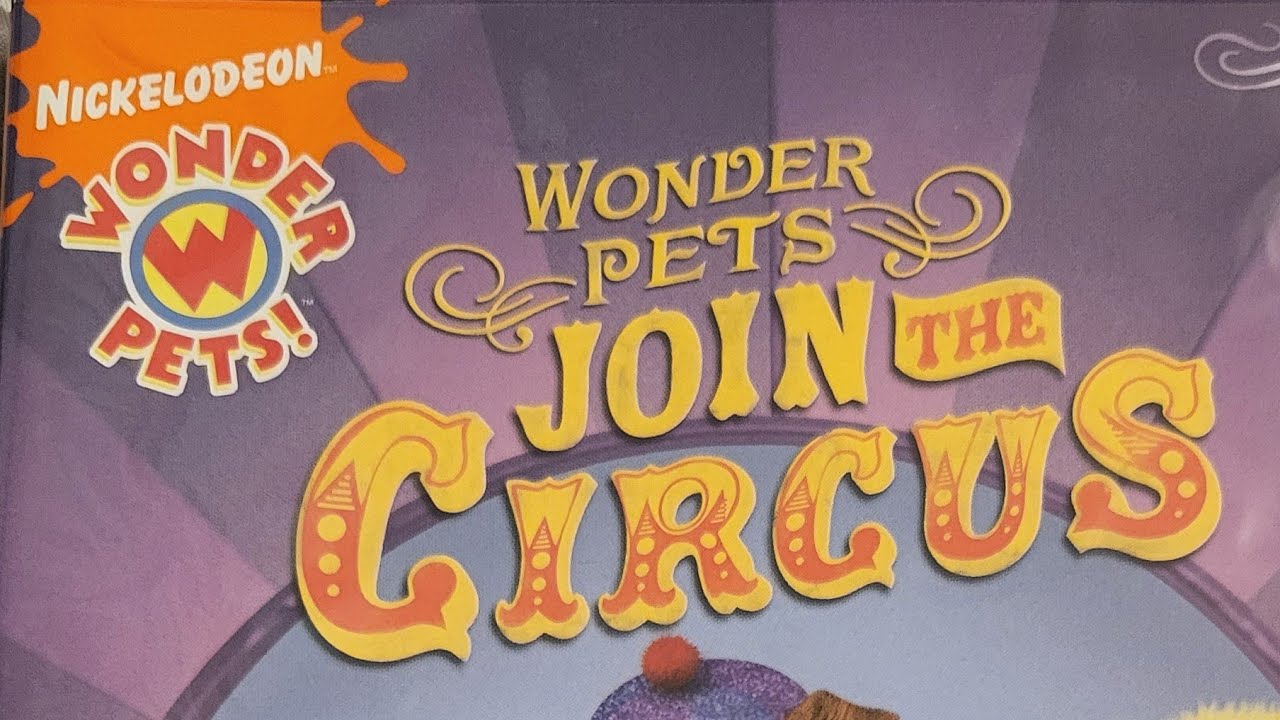 Opening to Wonder Pets Wonder Pets join the circus DVD. 📀 - YouTube